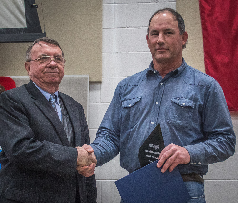 Seymore honored as Citizen of the Year - Breckenridge Texan