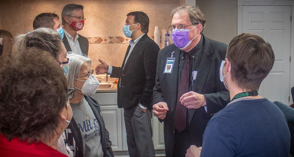 New hospital CEO Brian Roland wants to get to know the community and ...