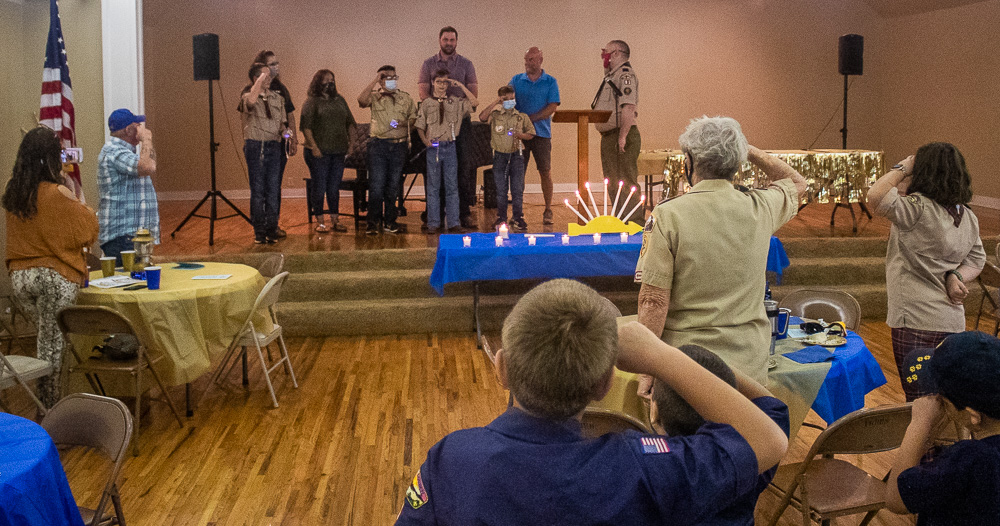 Breckenridge’s Cub Scout Pack 81 presents year-end awards at Blue and ...