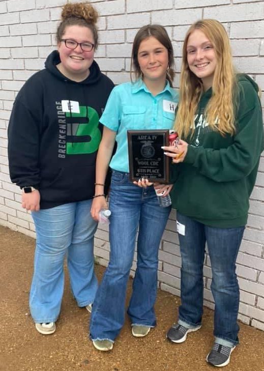 Local FFA teams compete in Area contests; Horse Judging team going to ...