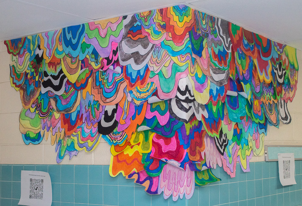 BJHS hosts art exhibit for sixth-grade students - Breckenridge Texan