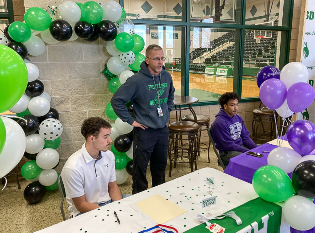 BHS athletes sign with area colleges - Breckenridge Texan