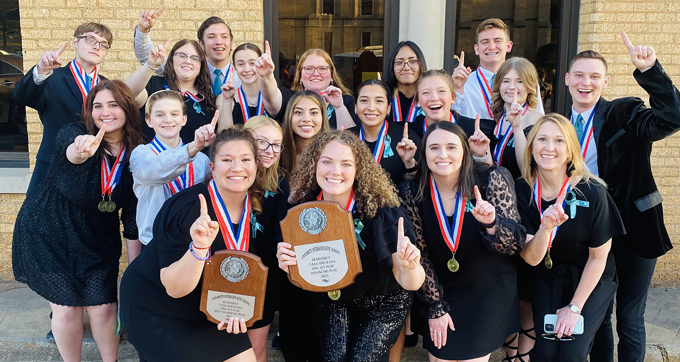 Breckenridge High School’s One-Act Play team wins first place at Bi ...