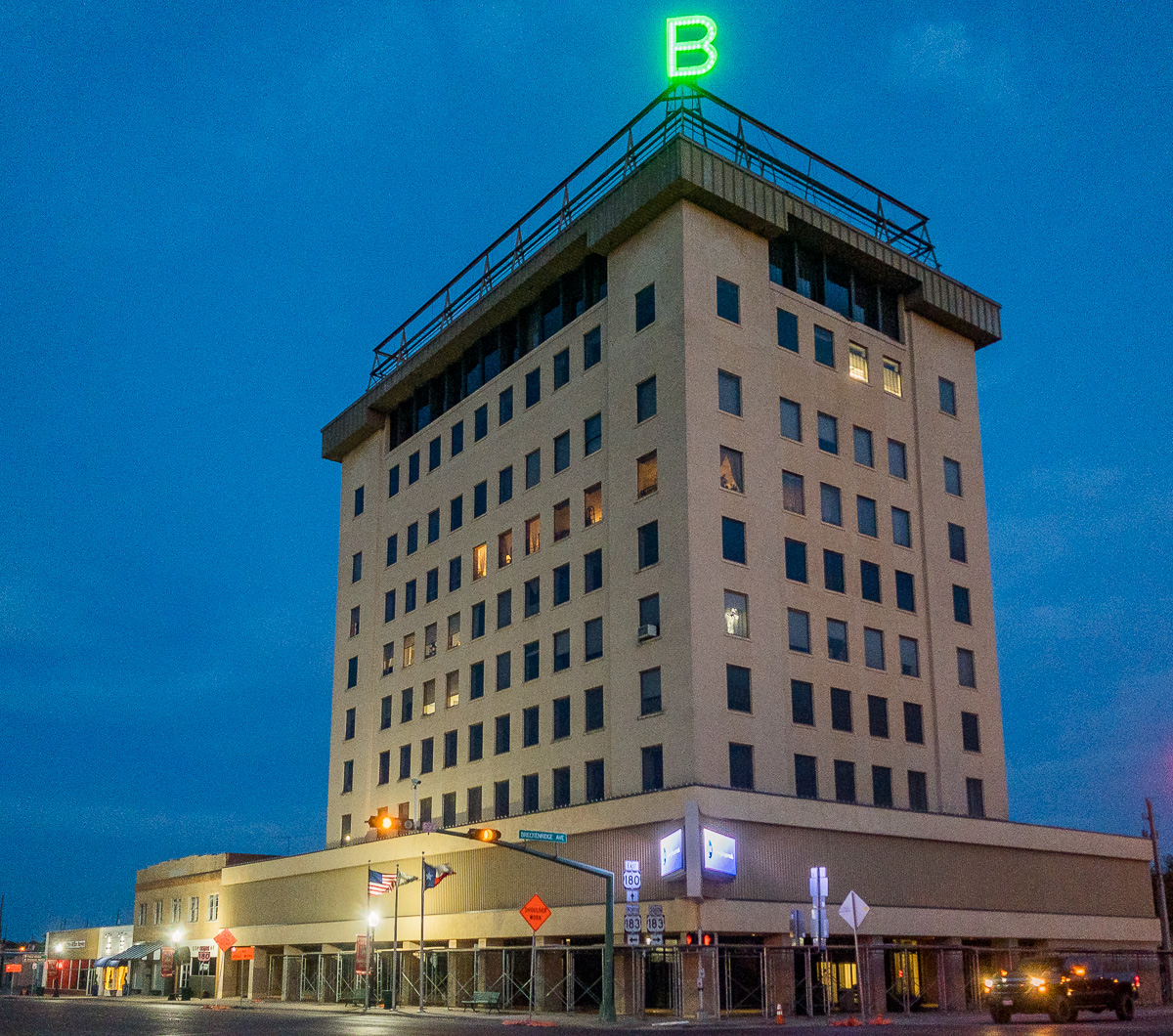 Historic First National Bank building undergoing repairs - Breckenridge ...