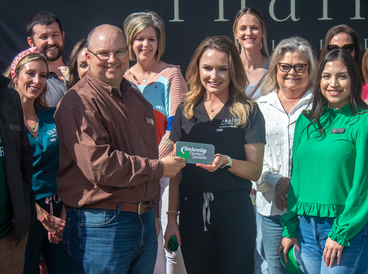 Rhaine Medical Spa hosts ribbon-cutting ceremony with Breckenridge Chamber of Commerce ...