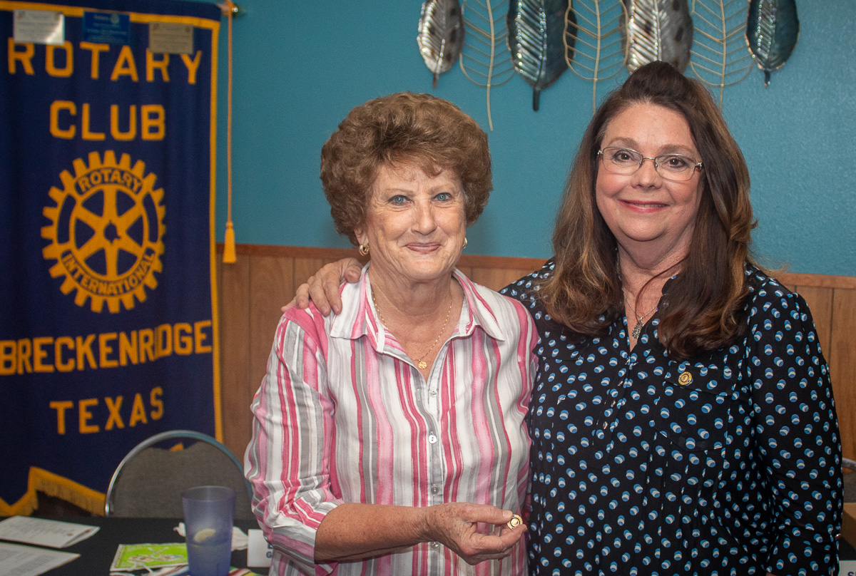 Breckenridge Rotary Club installs new officers for 2023-25 ...
