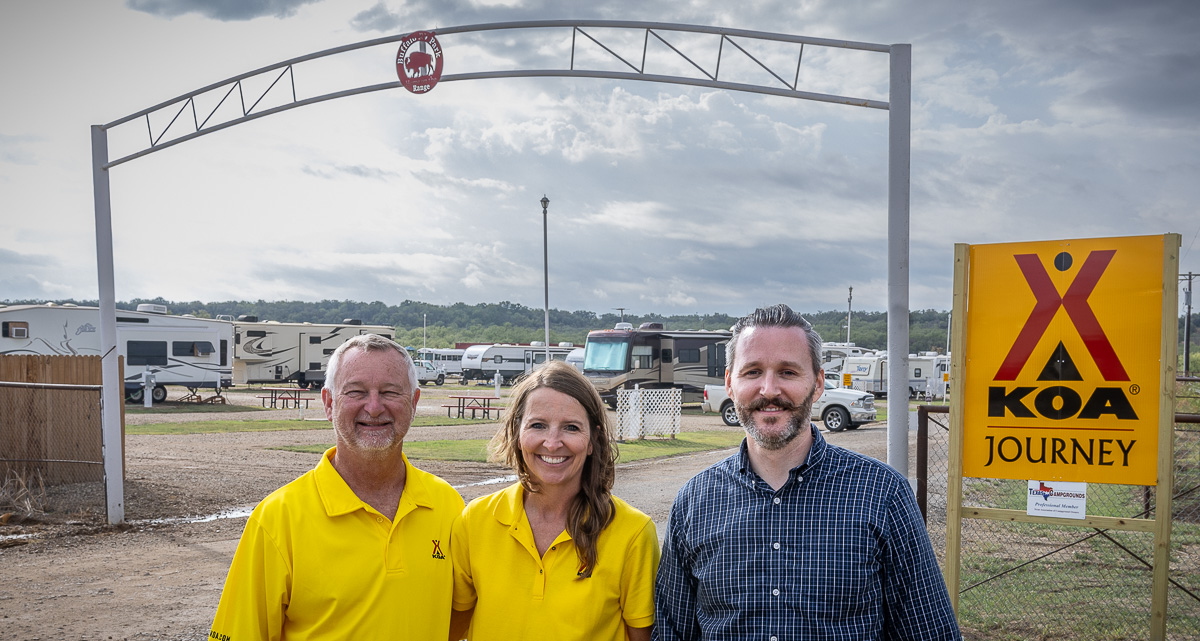 Breckenridge’s Buffalo RV Park celebrates KOA campground status with ...