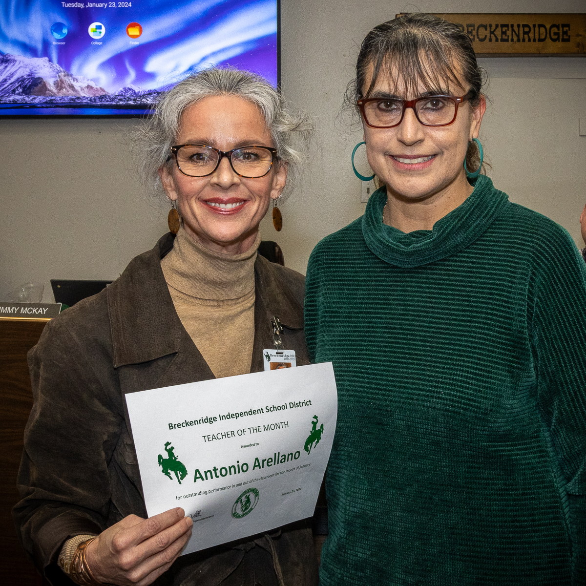 Students, teachers and staff members honored by BISD - Breckenridge Texan