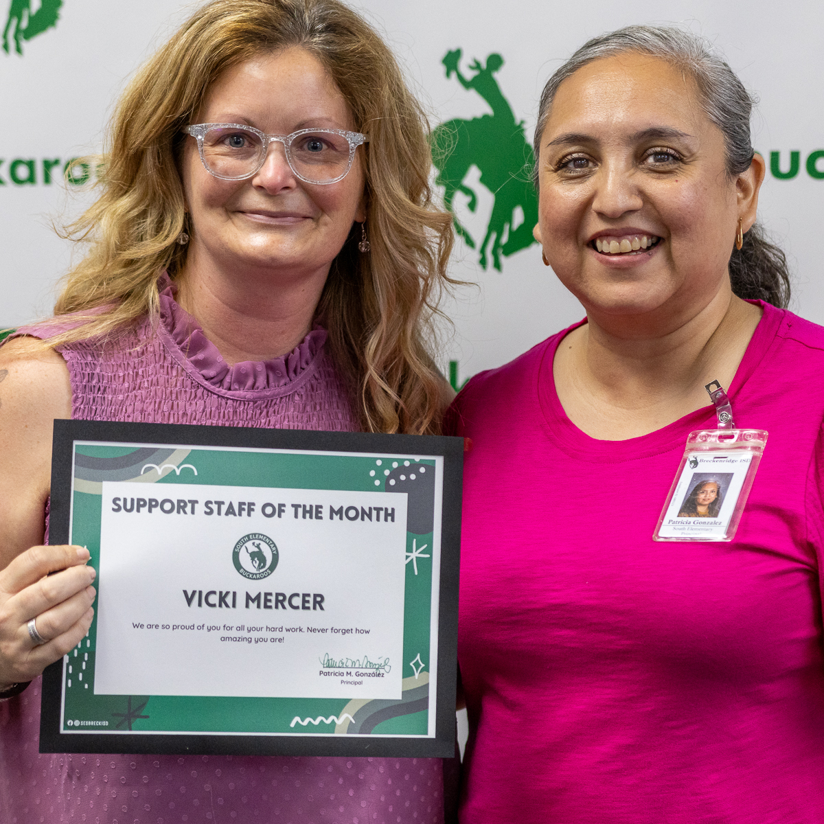 Students, teachers, staff honored with monthly awards at May school ...