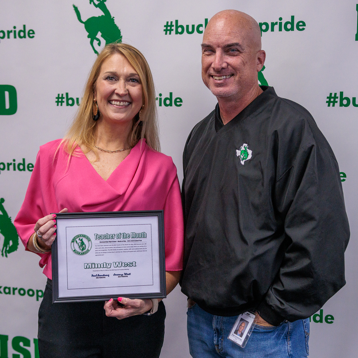 Students, teachers, staff honored with monthly awards at May school ...