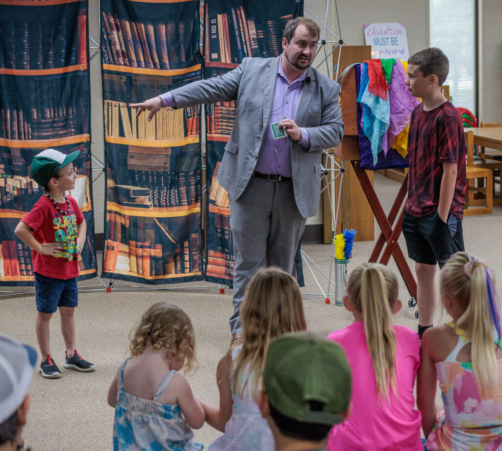 Bronson Chadwick brings magic to the Breckenridge Library ...