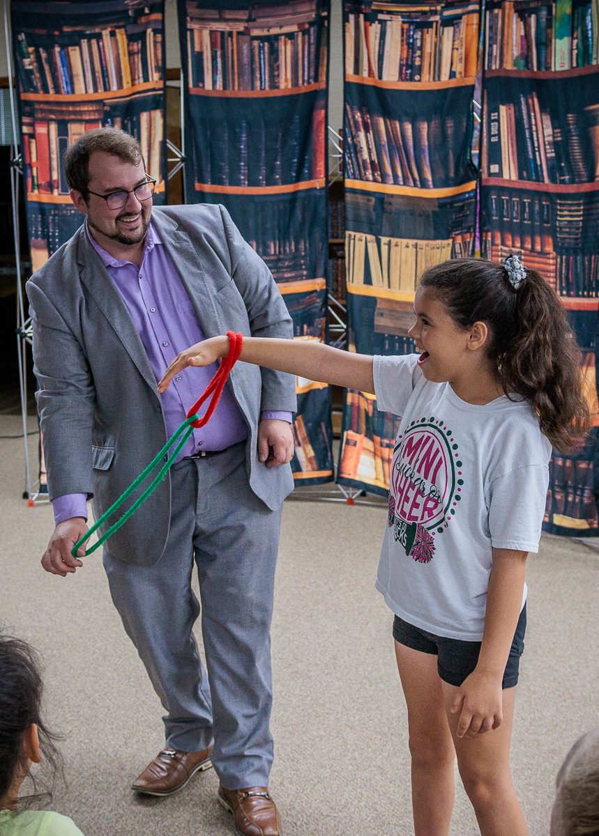 Bronson Chadwick brings magic to the Breckenridge Library ...