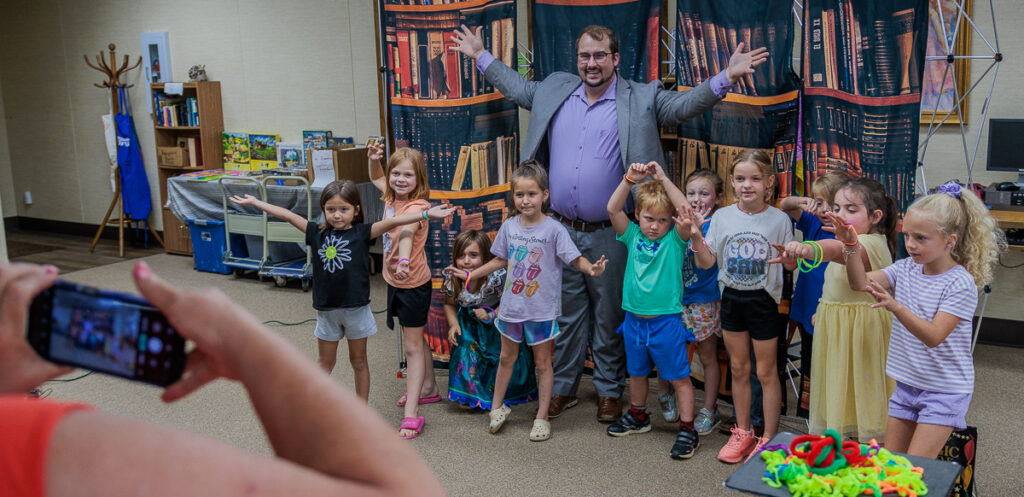 Bronson Chadwick brings magic to the Breckenridge Library ...