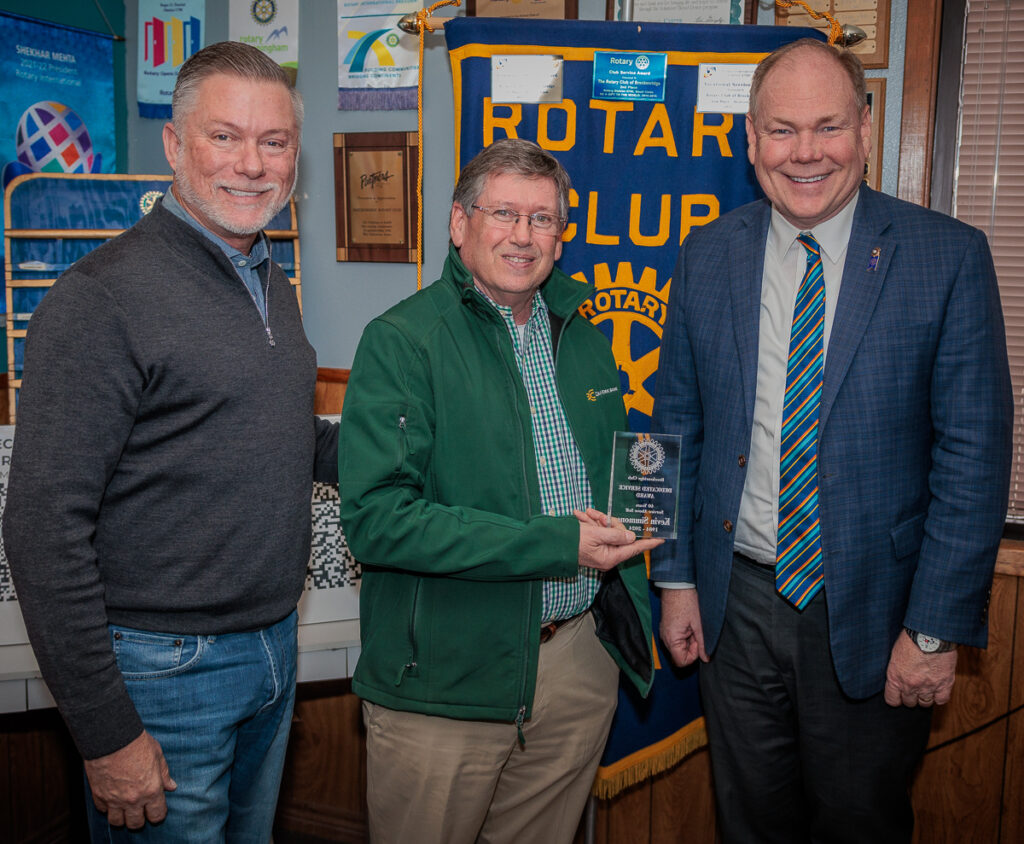 Rotary Club presents service awards; district governor addresses ...