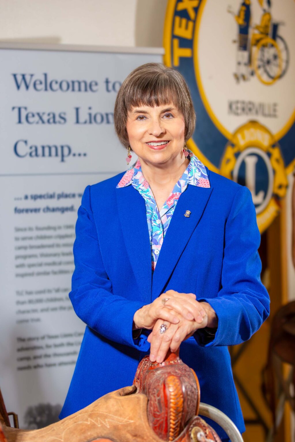 Breckenridge native Ann Ward installed as Texas Lions Camp’s 2025-26 ...