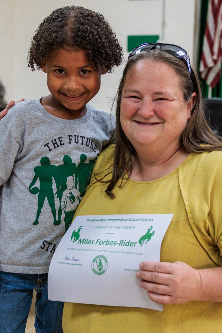 Breckenridge school board honors students, staff of the month ...