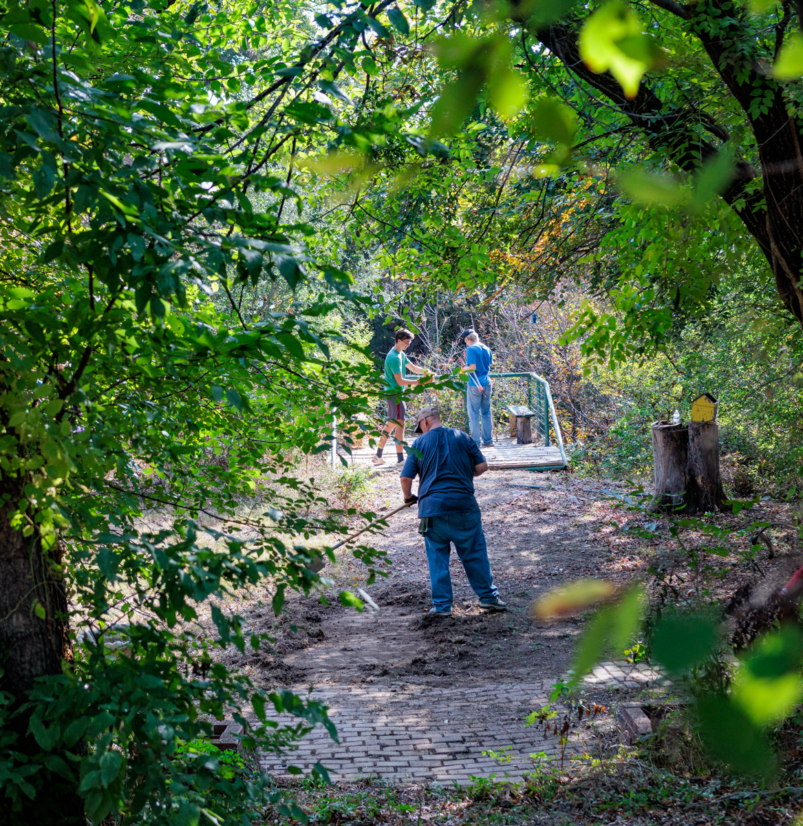 Kason Burchett works to revitalize Bird House Park for Eagle Scout ...