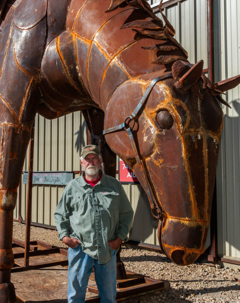 That’s one big Buckaroo: Cindi Woodward commissions artist Joe ...