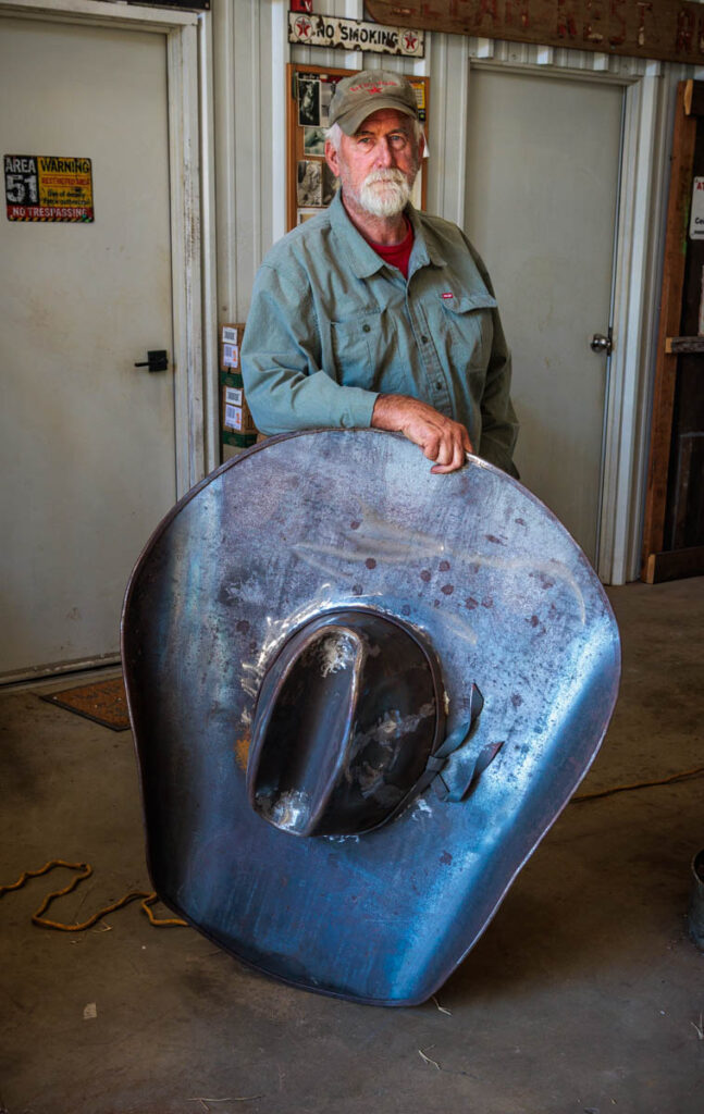 That’s one big Buckaroo: Cindi Woodward commissions artist Joe ...