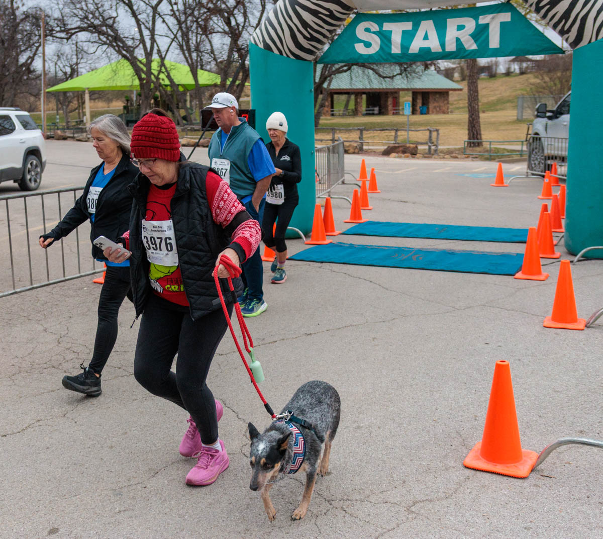 Runners brave chilly weather to race in Wags & Whiskers 5K benefiting ...